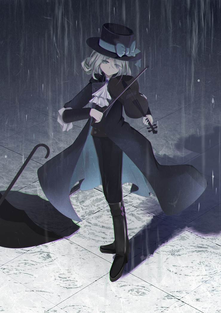 游戏《重返未来：1999》维尔汀插画壁纸图片 | BoBoPic