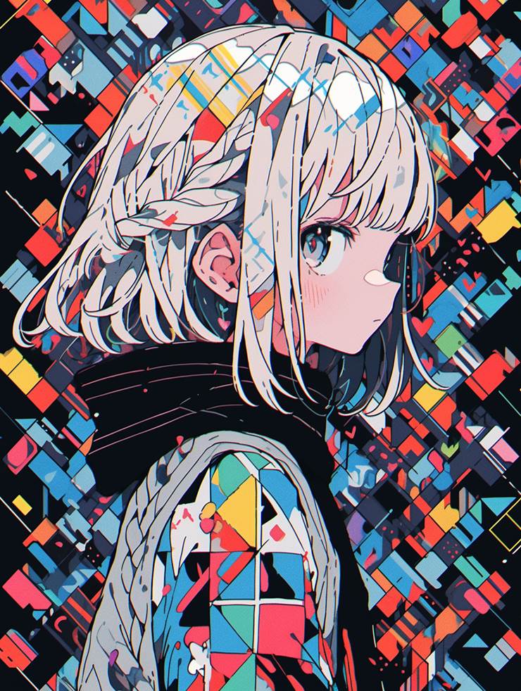 克|插画师Ram音。的AI绘图插画图片 | BoBoPic