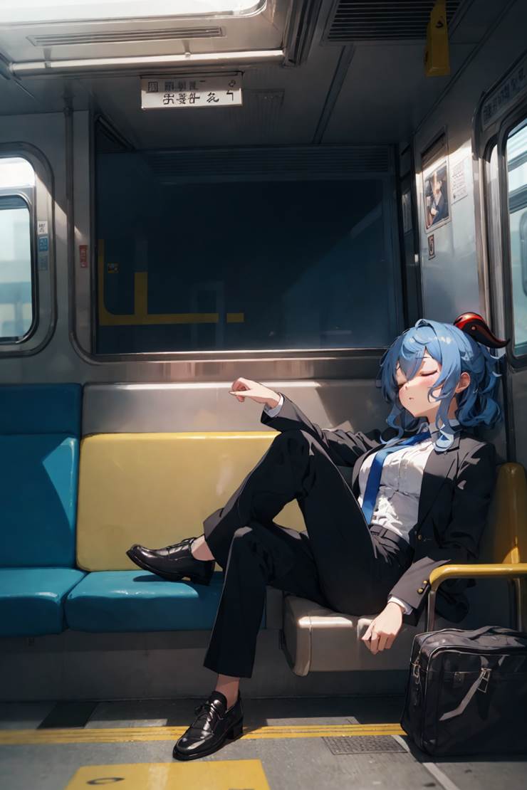 疲惫的甘雨|插画师T-Aiki的原神插画图片 | BoBoPic