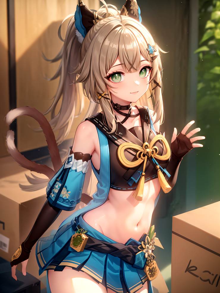 Kirara,AI 画作,Genshin Impact, - 小熊貓'illustration - pixivdaily