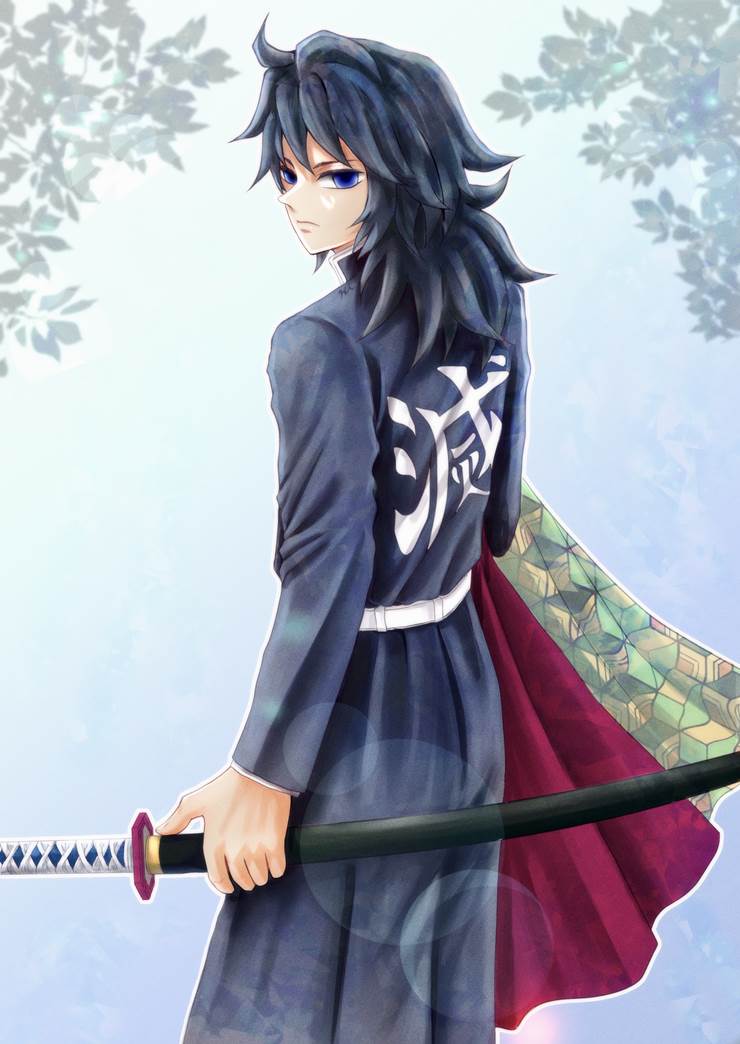 水柱,富冈义勇,鬼灭之刃图片|尺寸2508x3541 | BoBoPic