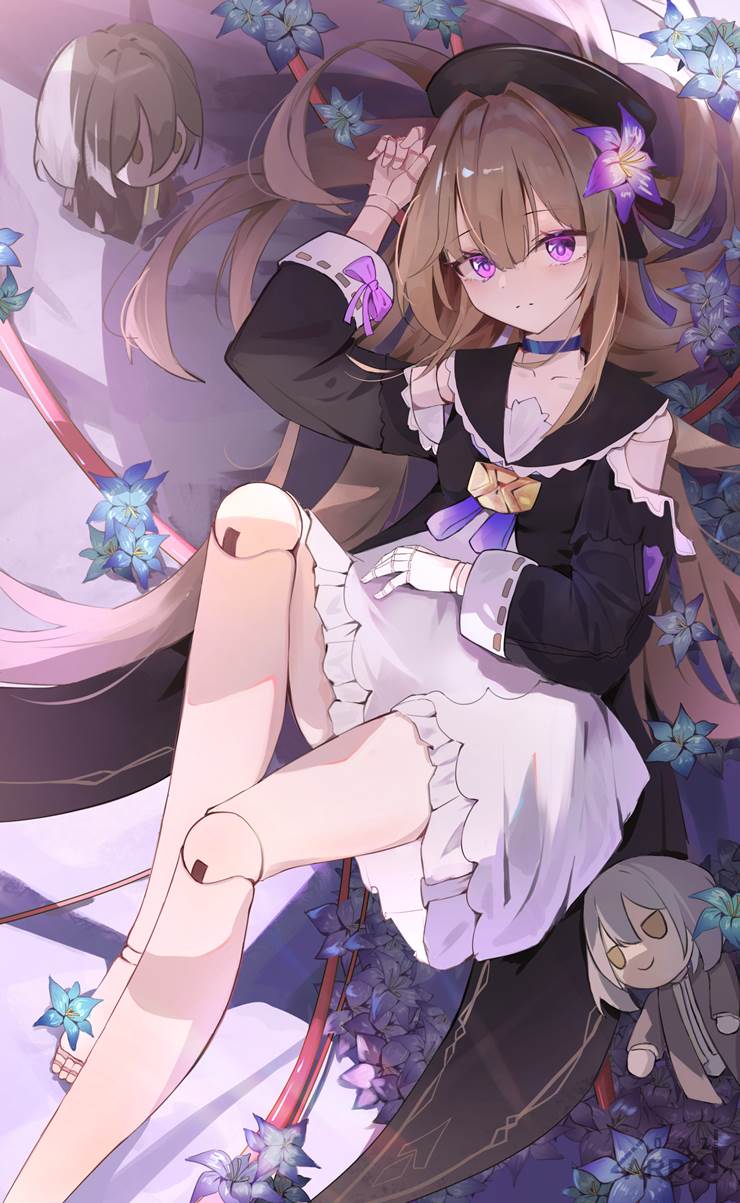 咕噜灵（无情感）|插画师ARPC-027的黑塔插画图片 | BoBoPic