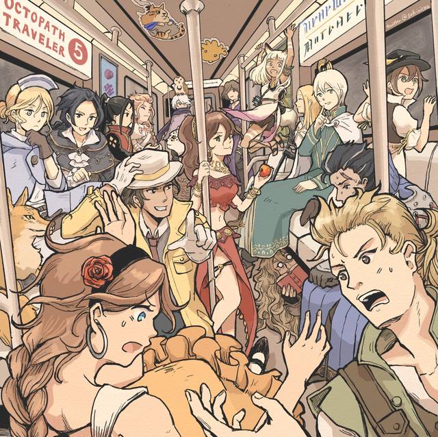 歧路旅人,歧路旅人II图片|尺寸4542x4531 | BoBoPic