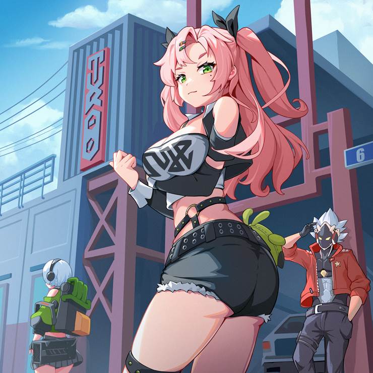 妮可|插画师框框啼的妮可·德玛拉插画图片 | BoBoPic