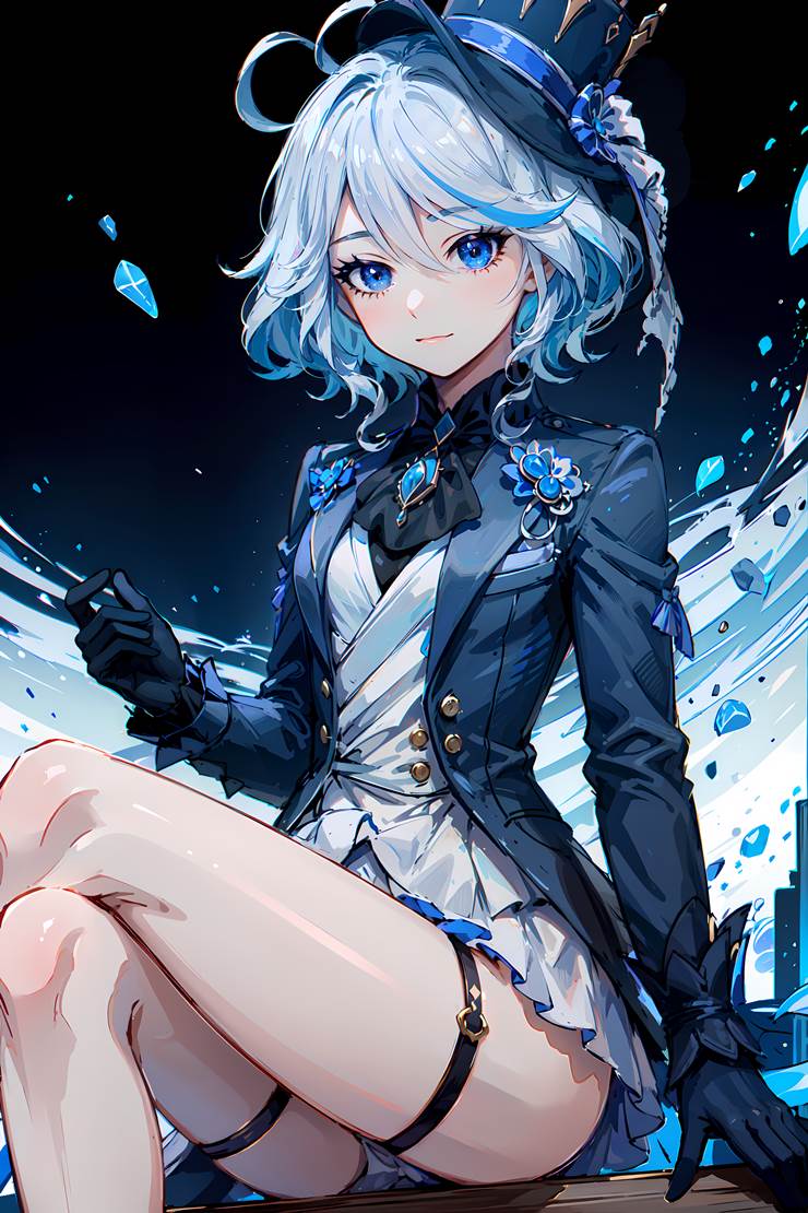 Focalors/Furina|插画师Accelthreat的芙卡洛斯插画图片 | BoBoPic