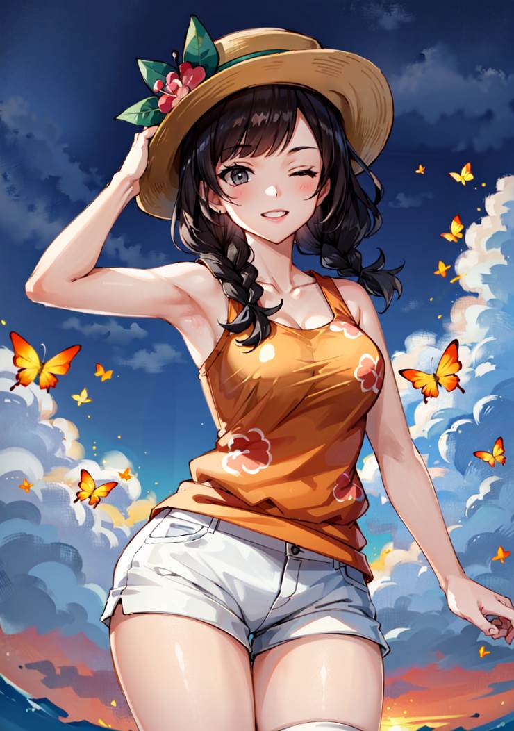 Selene水木(2)|插画师bourb0n1412的AI绘图（宝可梦）插画图片 | BoBoPic