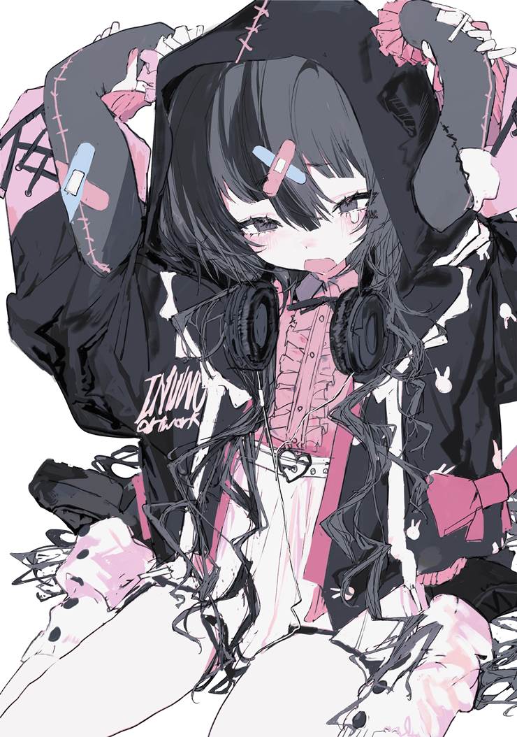 画师狗ヲ的女孩插画图片 | BoBoPic