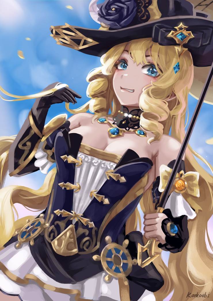 纳维亚|navia|插画师Karkovb152的娜维娅插画图片 | BoBoPic