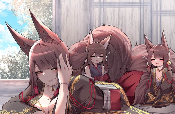 AKAGI|插画师SAMIP的赤城插画图片 | BoBoPic