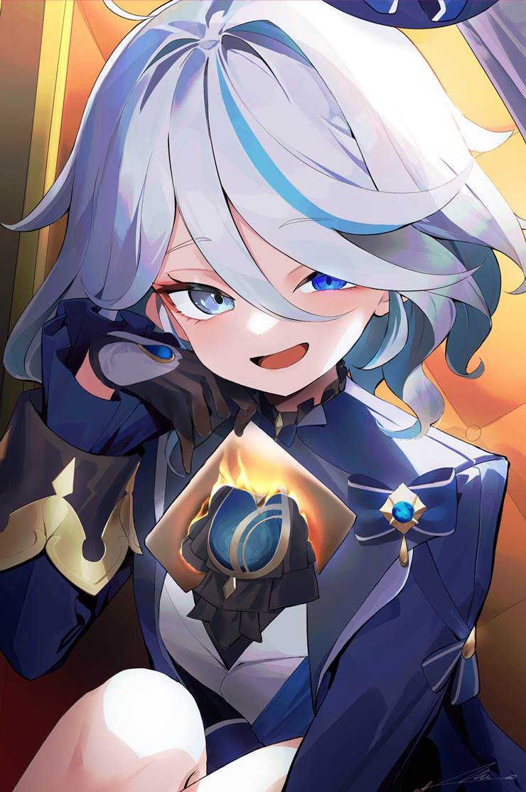 弗丽娜|插画师Mu_O的芙卡洛斯插画图片 | BoBoPic