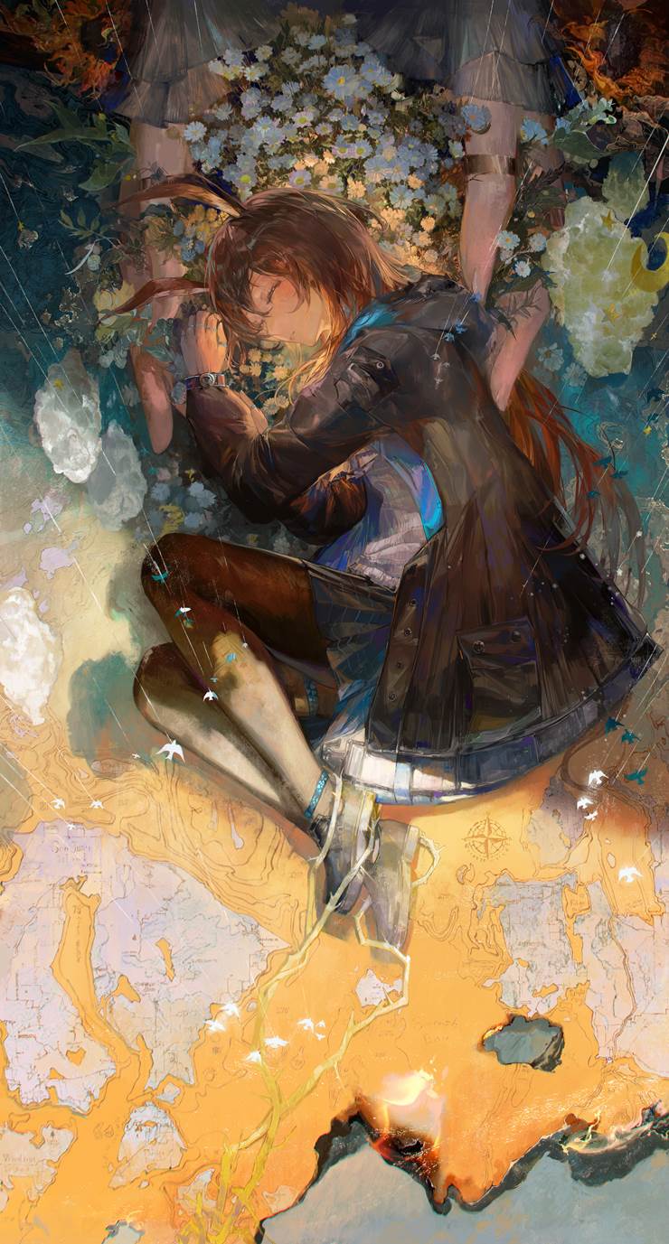 TheSinners'Dance|插画师DaylightAllure的阿米娅插画图片 | BoBoPic