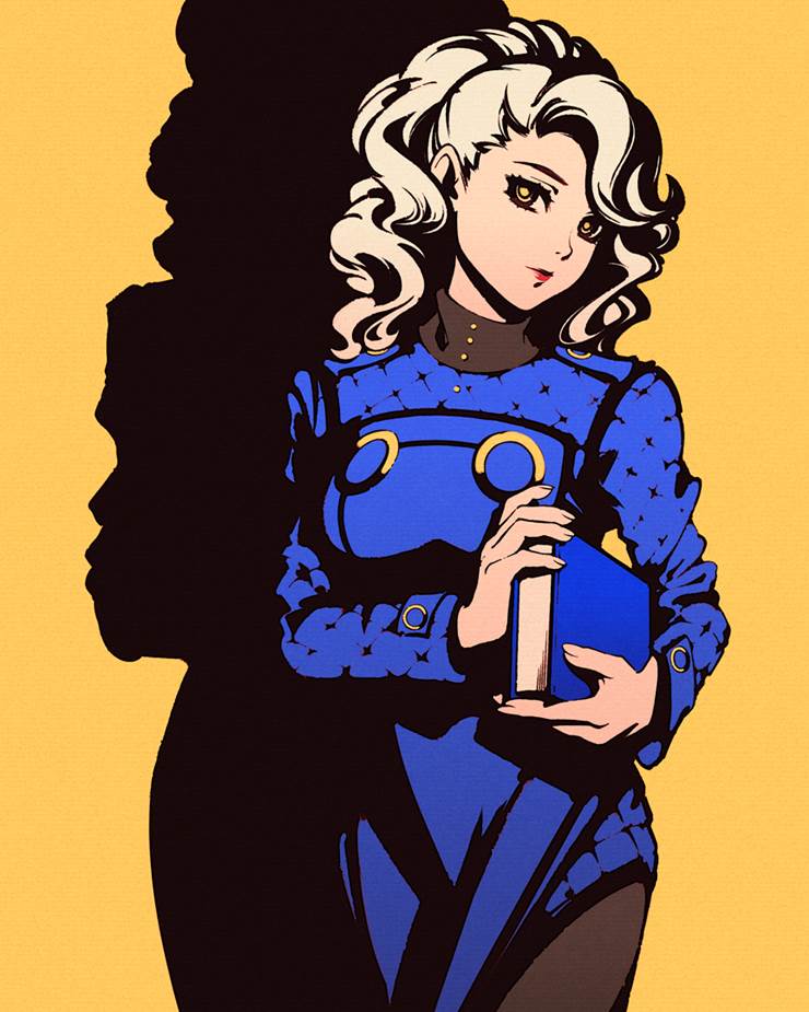 margaret|插画师moshimoshibe的女神异闻录4插画图片 | BoBoPic