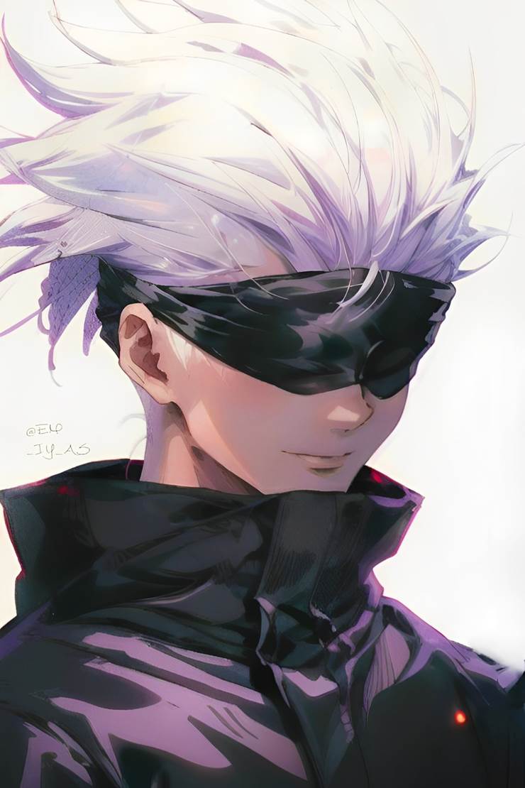 Satoru_Gojo|插画师EM.g的AI绘图（咒术回战）插画图片 | BoBoPic