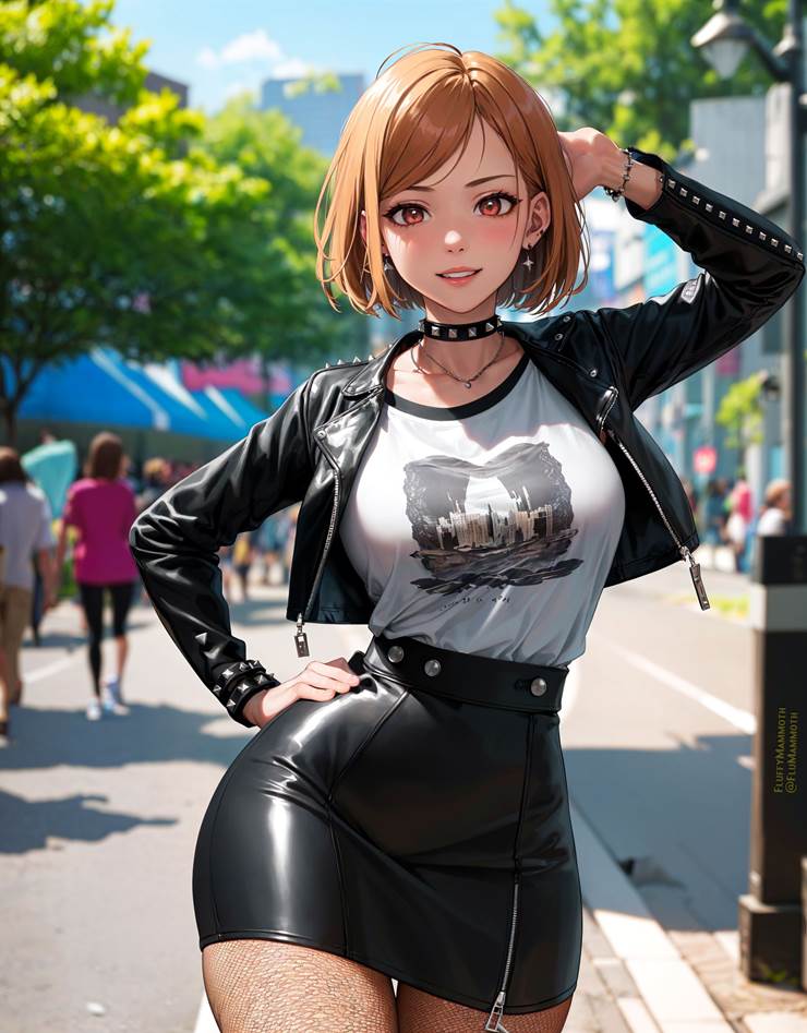 Kugisaki Nobara 2/3|插画师FluffyMammoth的AI绘图（咒术回战）插画图片 | BoBoPic