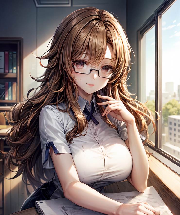 游戏《命运石之门》桐生萌郁插画图片 | BoBoPic