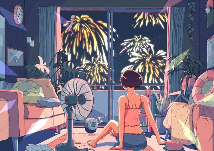 Pixiv人气插画师推荐之やsい / yasi篇/ID:44779515 | BoBoPic