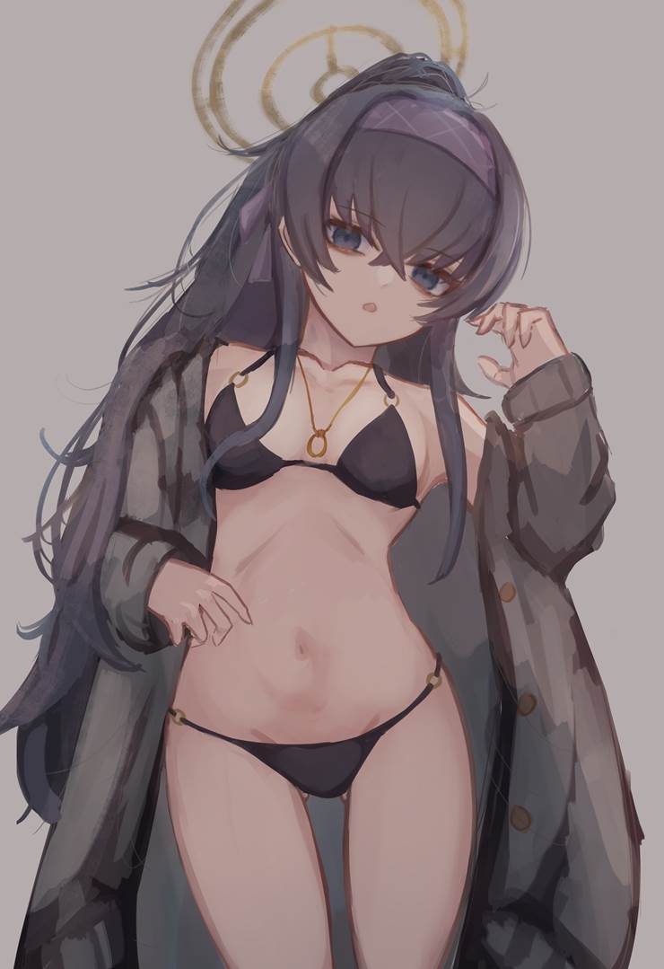 Blue Archive,Ui Kozeki,Kozeki Ui (swimsuit),swimsuit, - douin'illustration - PixivBox