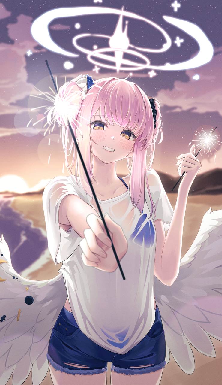 好多蔚蓝档案角色，好性感，Pixiv人气插画师DARAN9-ID:36288535 | BoBoPic