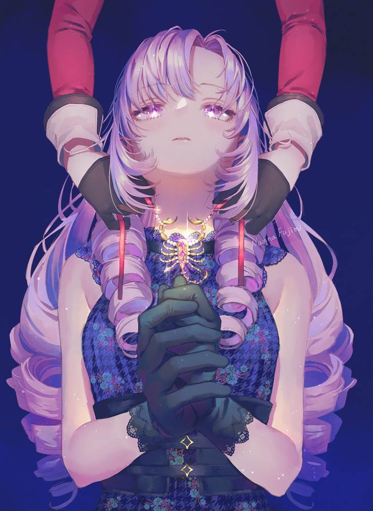 蝎の姫|插画师藤实なんな的一百满天原莎乐美插画图片 | BoBoPic