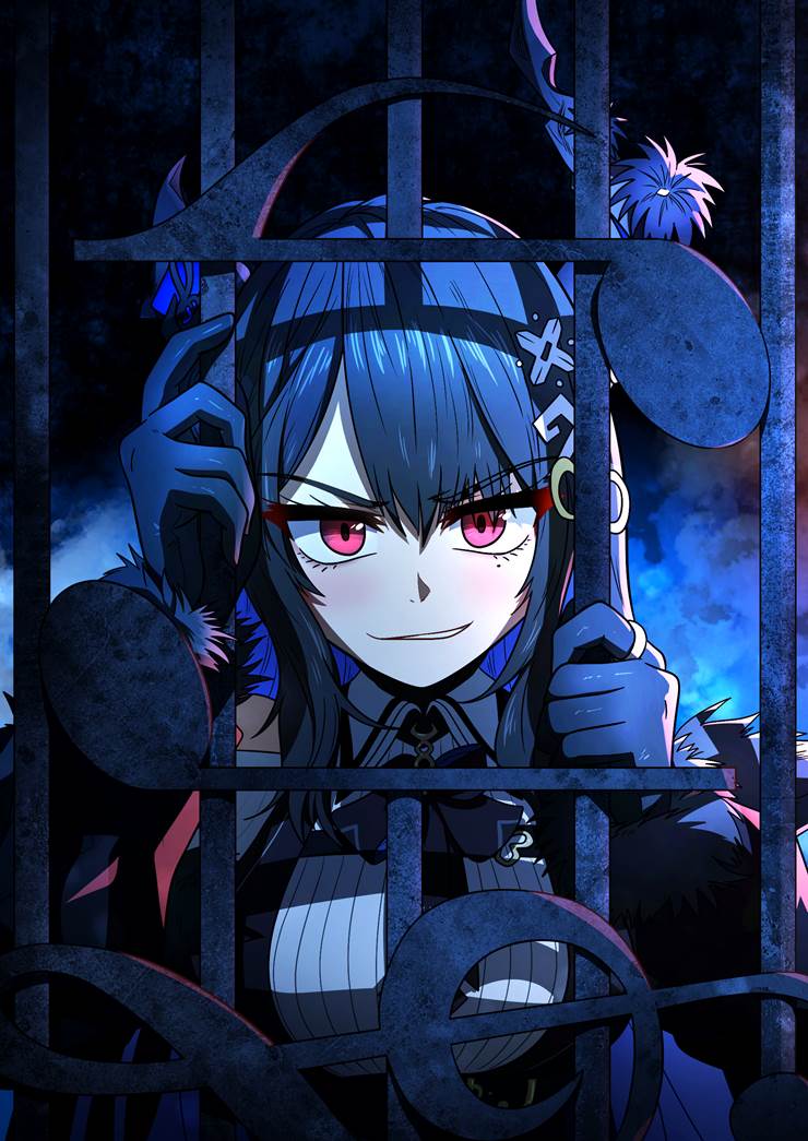 DemonofSound|插画师DDOLBANG()的虚拟YouTuber插画图片 | BoBoPic