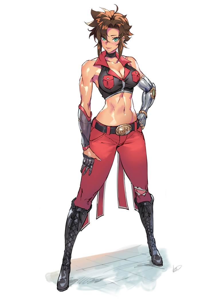 OC|插画师松吉的短发插画图片 | BoBoPic