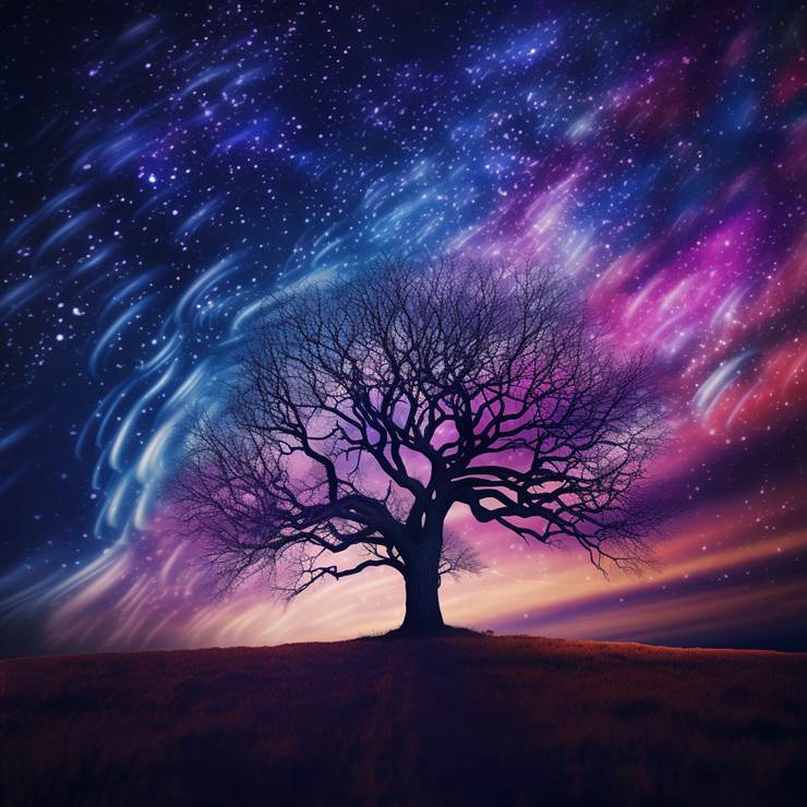 树|插画师こきん的AI插画图片 | BoBoPic