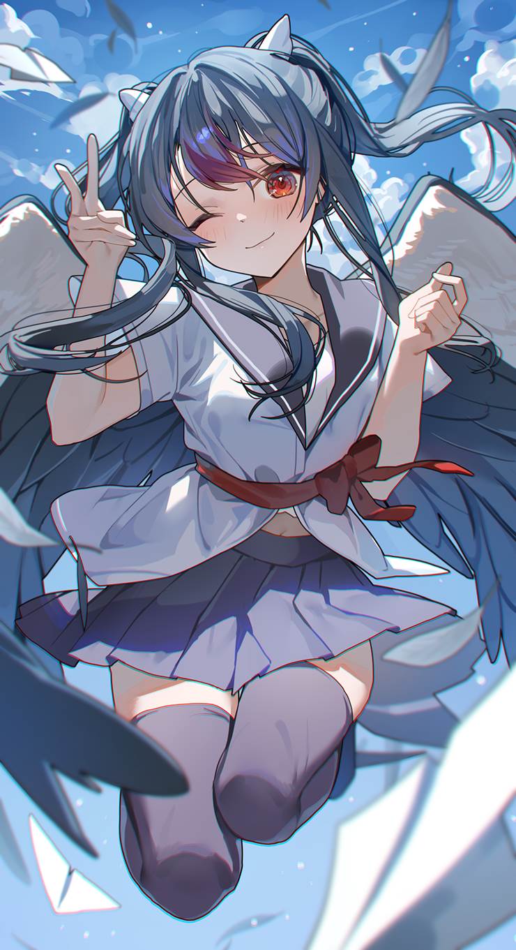 小梅|插画师にんげんまめ1日目东サ56a的渡里鸣插画图片 | BoBoPic