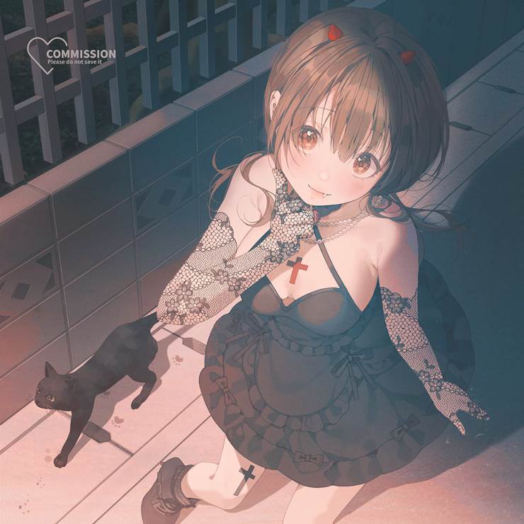 pixiv|插画师Patch的女孩插画图片 | BoBoPic