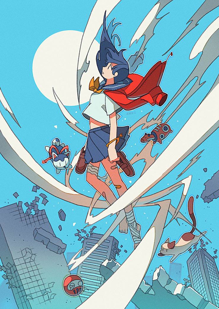 [pixiv]综合排行榜2023年8月18日热门插画图片 | BoBoPic