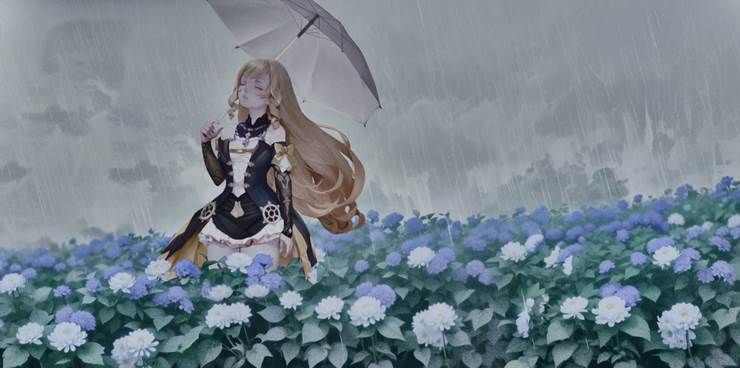 TheFinalShower|Navia|插画师ZMB的娜维娅插画图片 | BoBoPic