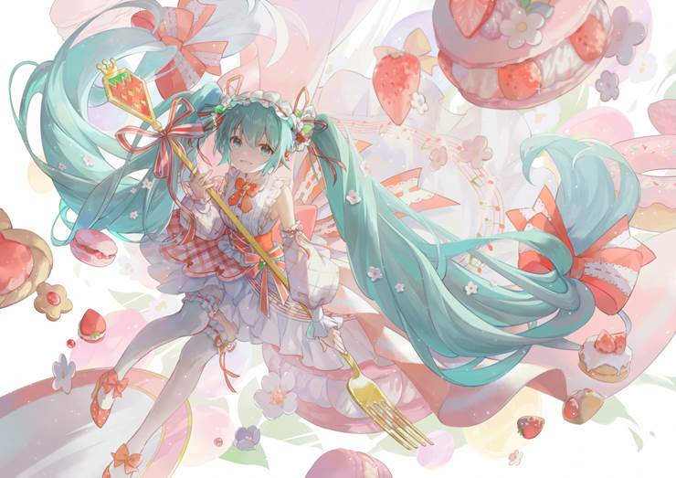 16TH|插画师欧MIN的初音未来插画图片 | BoBoPic