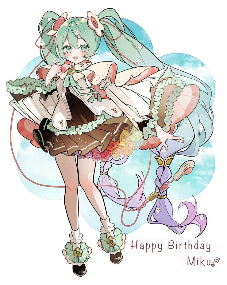 16周年！|插画师まか的初音未来插画图片 | BoBoPic