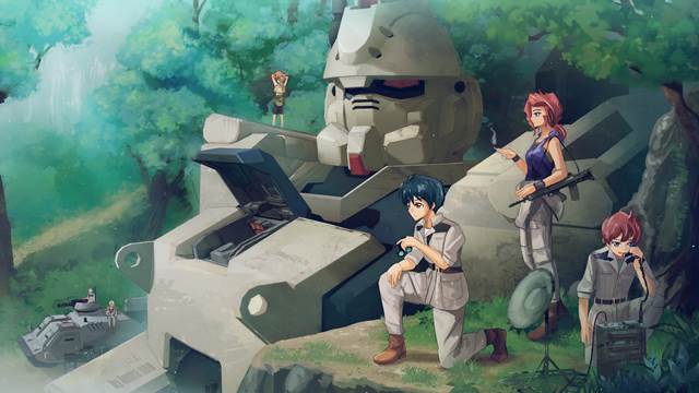 Shiro Amada,机动战士高达08MS小队, - Fuura Xen'illustration - pixivdaily