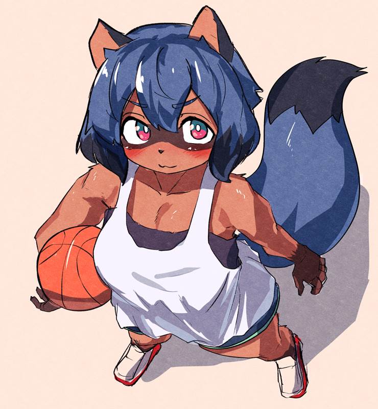 Bna的米契尔|插画师篝町雨的女性兽人插画图片 | BoBoPic