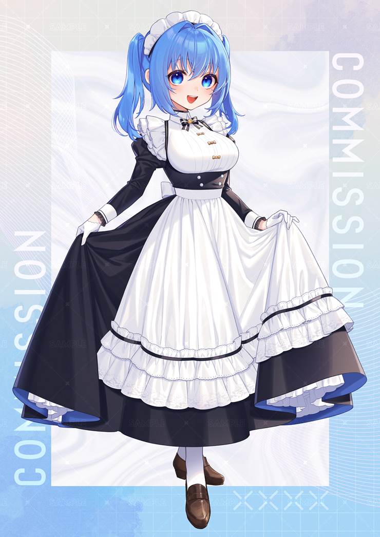 maid uniform,maid, - 羽々倉ごし'illustration - PixivBox