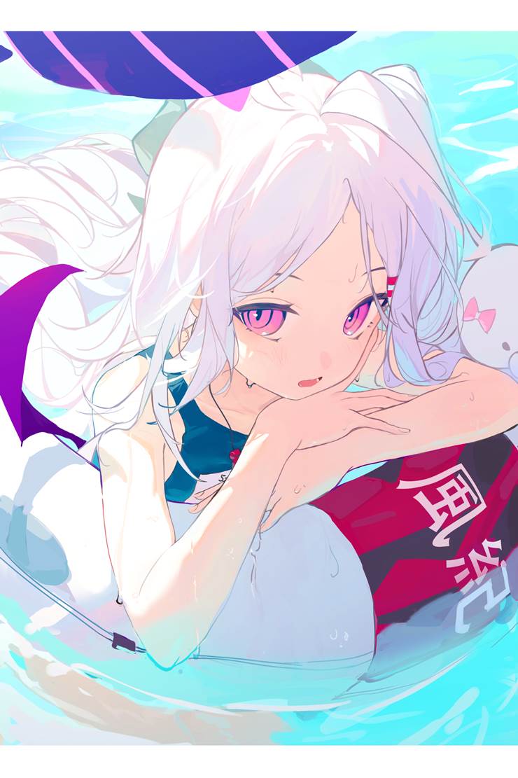 水hina|插画师神奇的9君的碧蓝档案插画图片 | BoBoPic