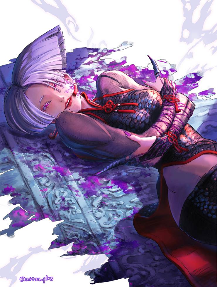 《街头霸王6》阿鬼AKI的Pixiv壁纸美图 | BoBoPic