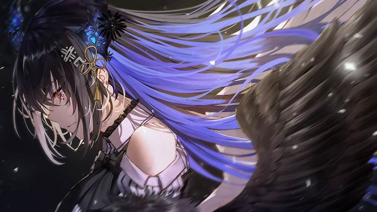 Nerissa Ravencroft,girl,virtual YouTuber,profile, - クロウ'illustration - PixivBox