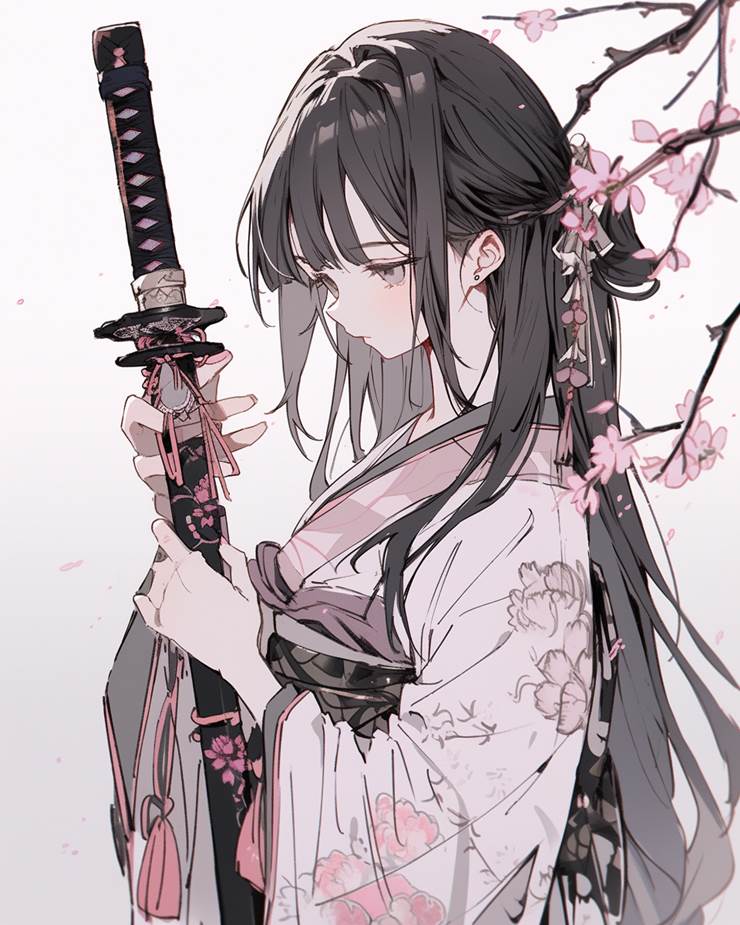 剑士|插画师こきん的AI插画图片 | BoBoPic