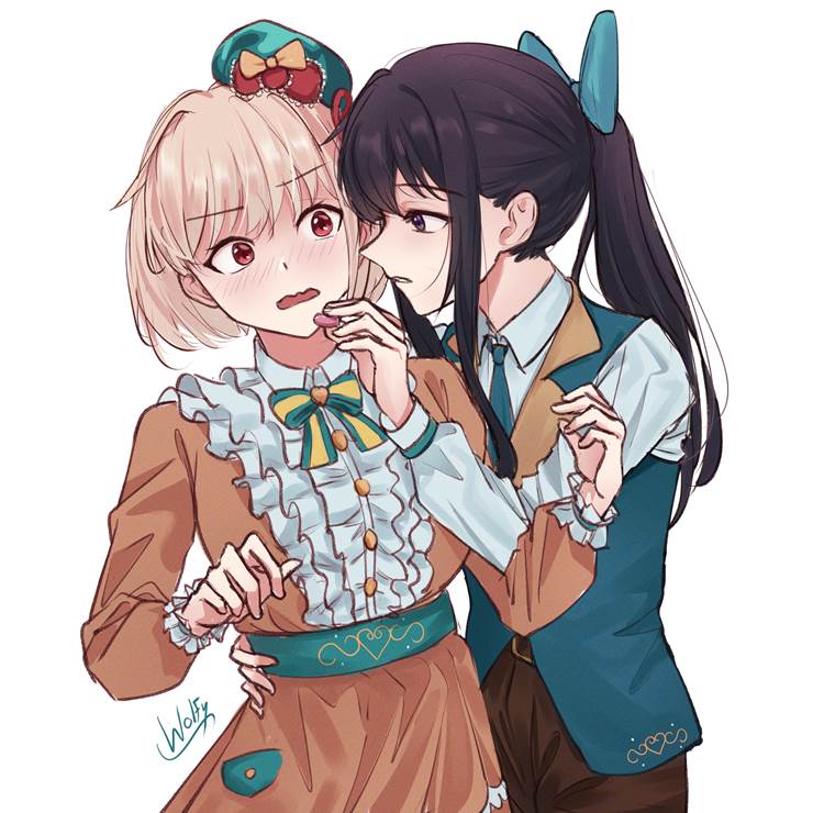 Sweet|插画师wolfy的莉可丽丝插画图片 | BoBoPic