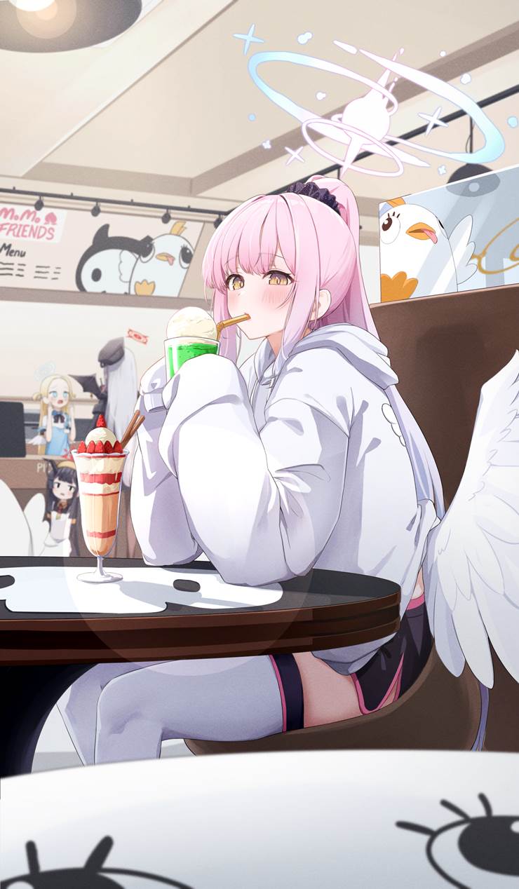 好多蔚蓝档案角色，好性感，Pixiv人气插画师DARAN9-ID:36288535 | BoBoPic