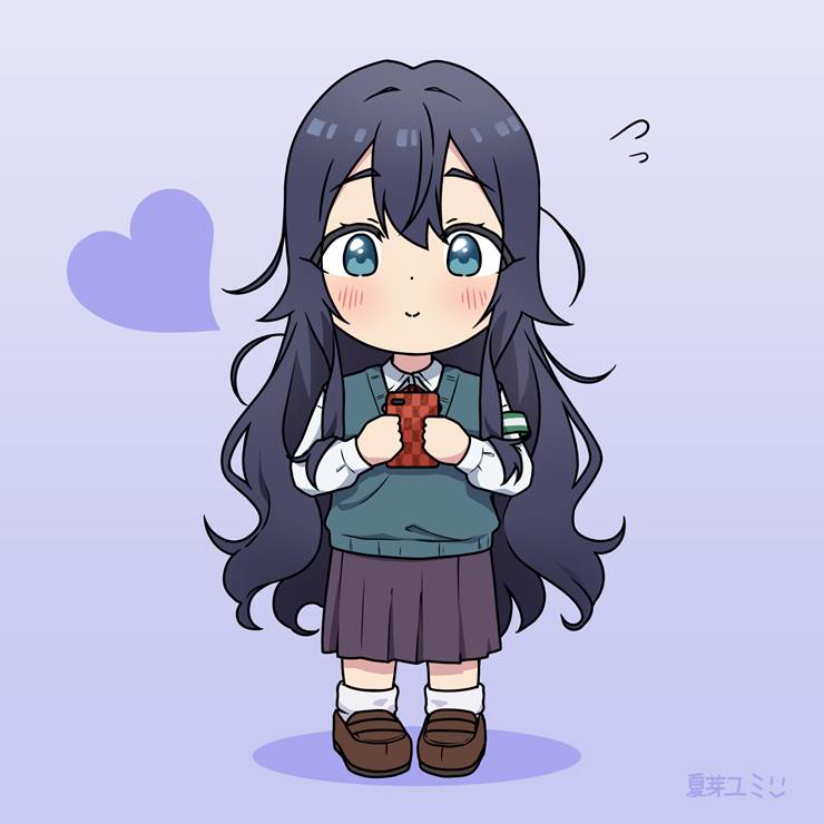 『君のことが大大大大大好きな100人の彼女』好本静 插画师夏芽ユミ的好本静插画图片 Bobopic