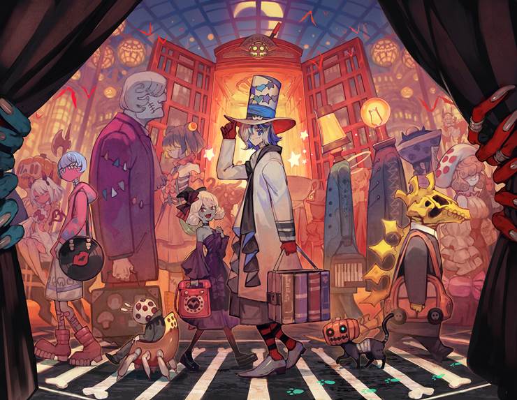 [pixiv]综合排行榜2023年10月31日热门插画图片 | BoBoPic