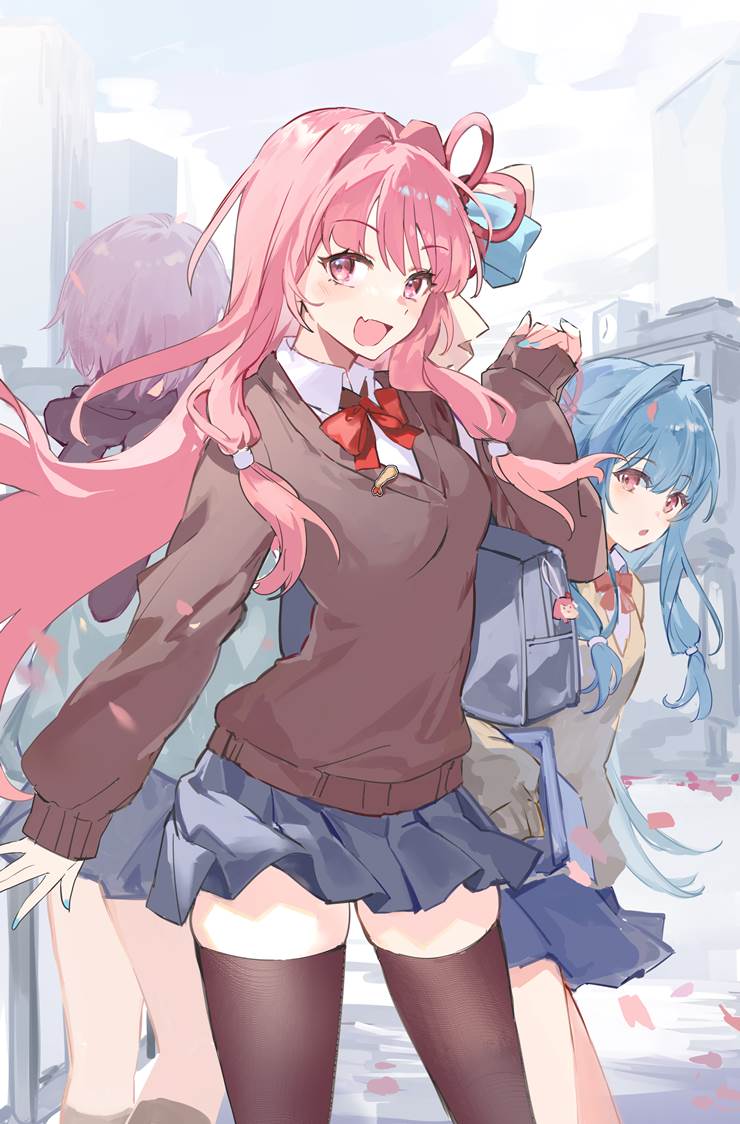 |插画师カラスBTK的琴叶茜插画图片 | BoBoPic