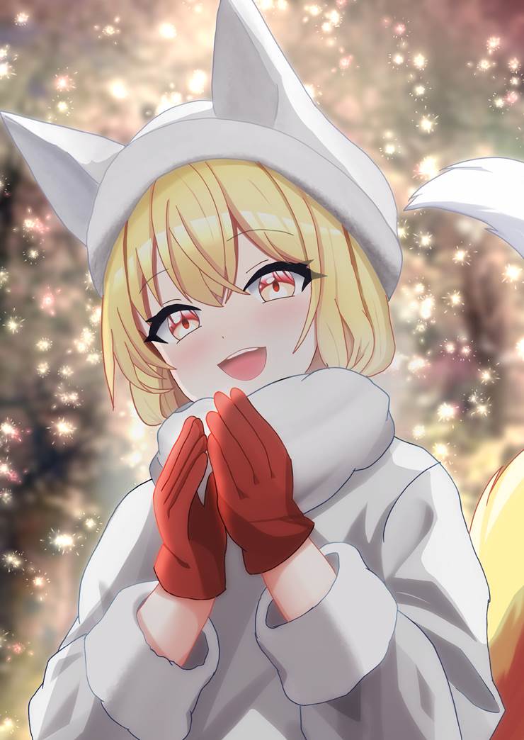 冬天的闪光|插画师UMA的冬天景色插画图片 | BoBoPic