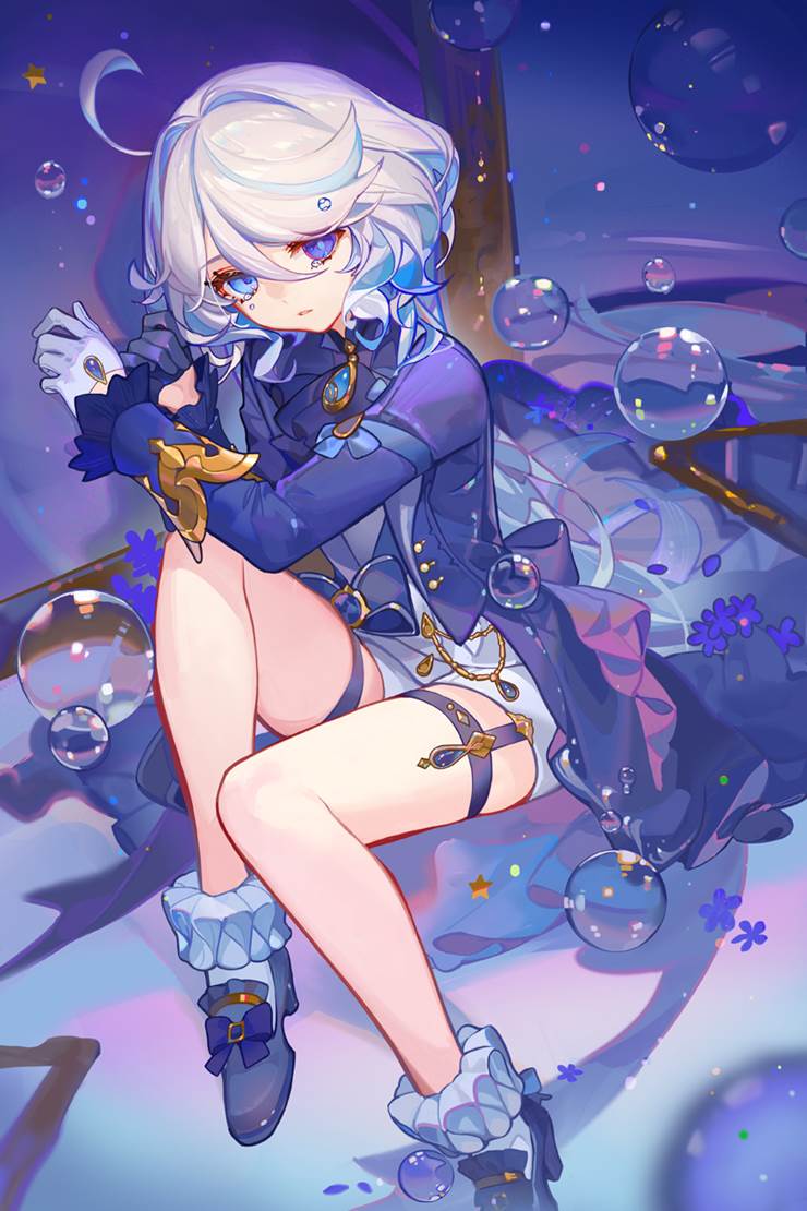 Furina|插画师kyomon的芙宁娜插画图片 | BoBoPic