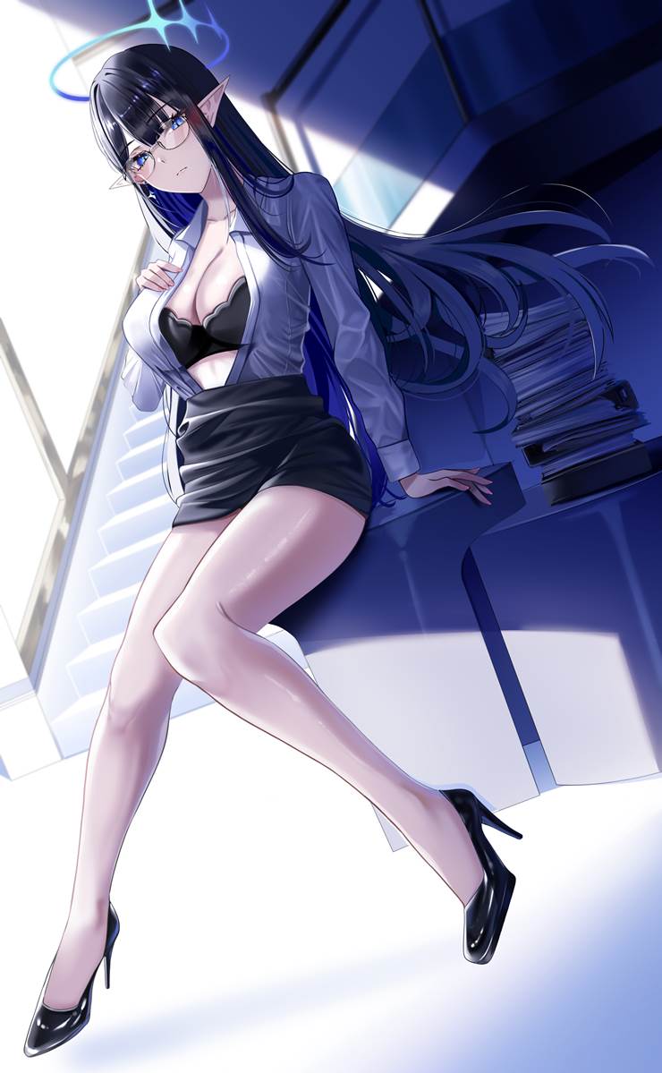 Rin|插画师ニック的蔚蓝档案插画图片 | BoBoPic