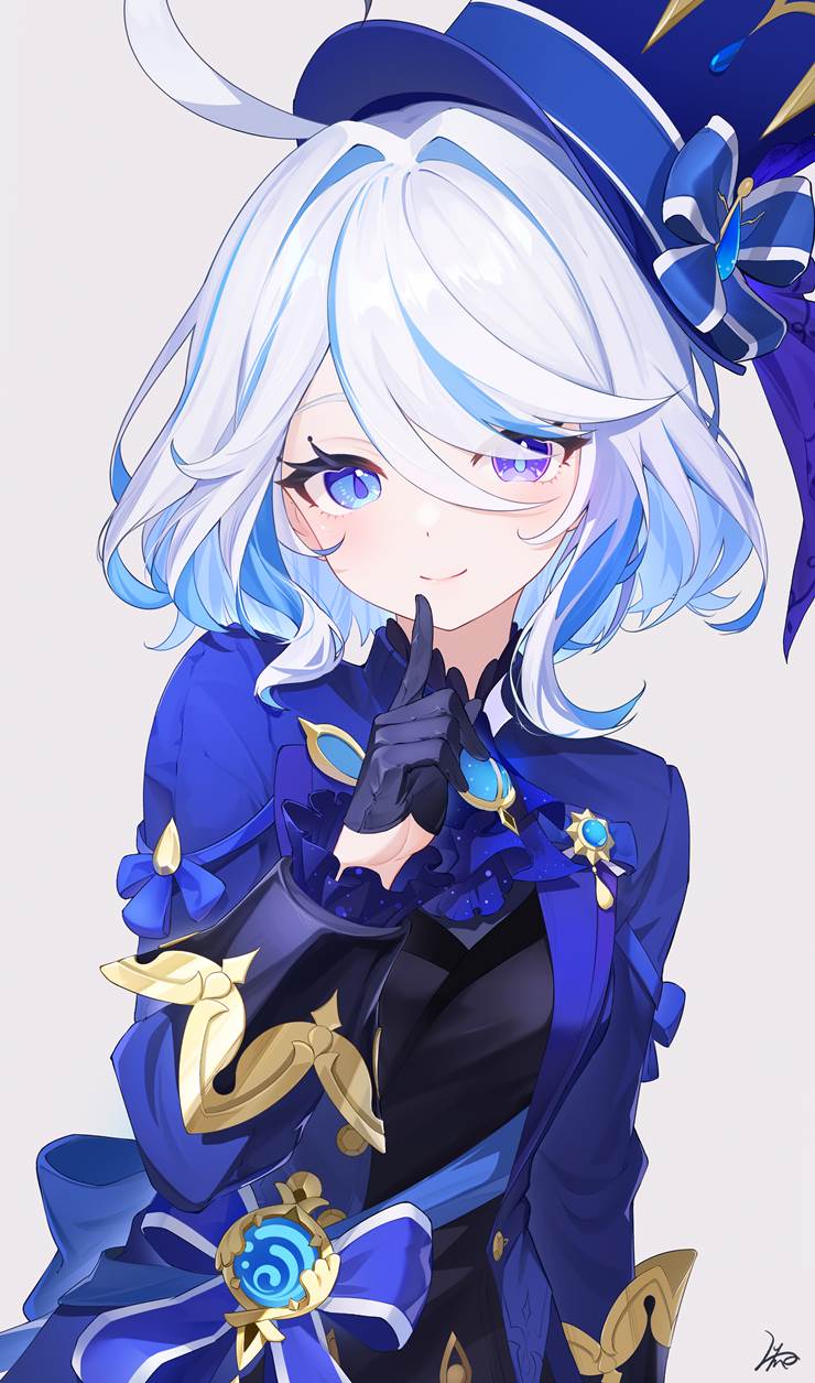 Furina|插画师Luma的手套插画图片 | BoBoPic