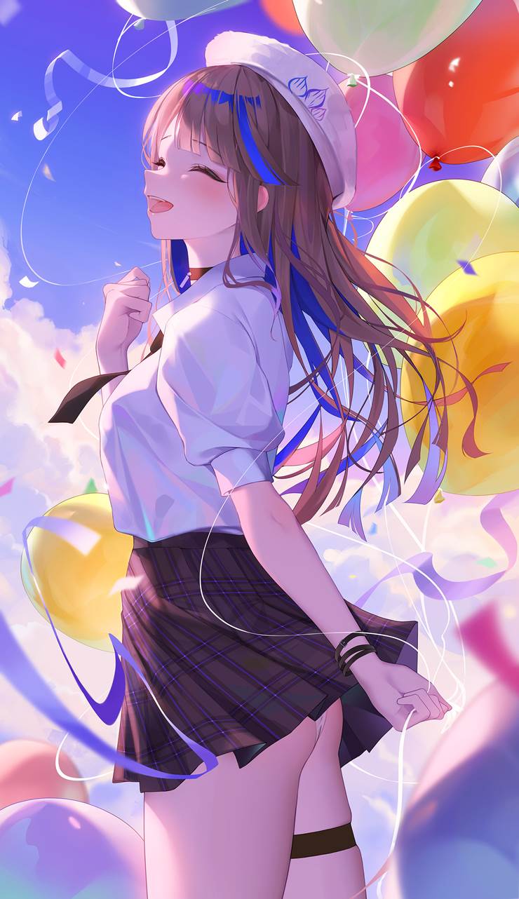 virtual youtuber,girl,smile, - ddl'illustration - PixivBox