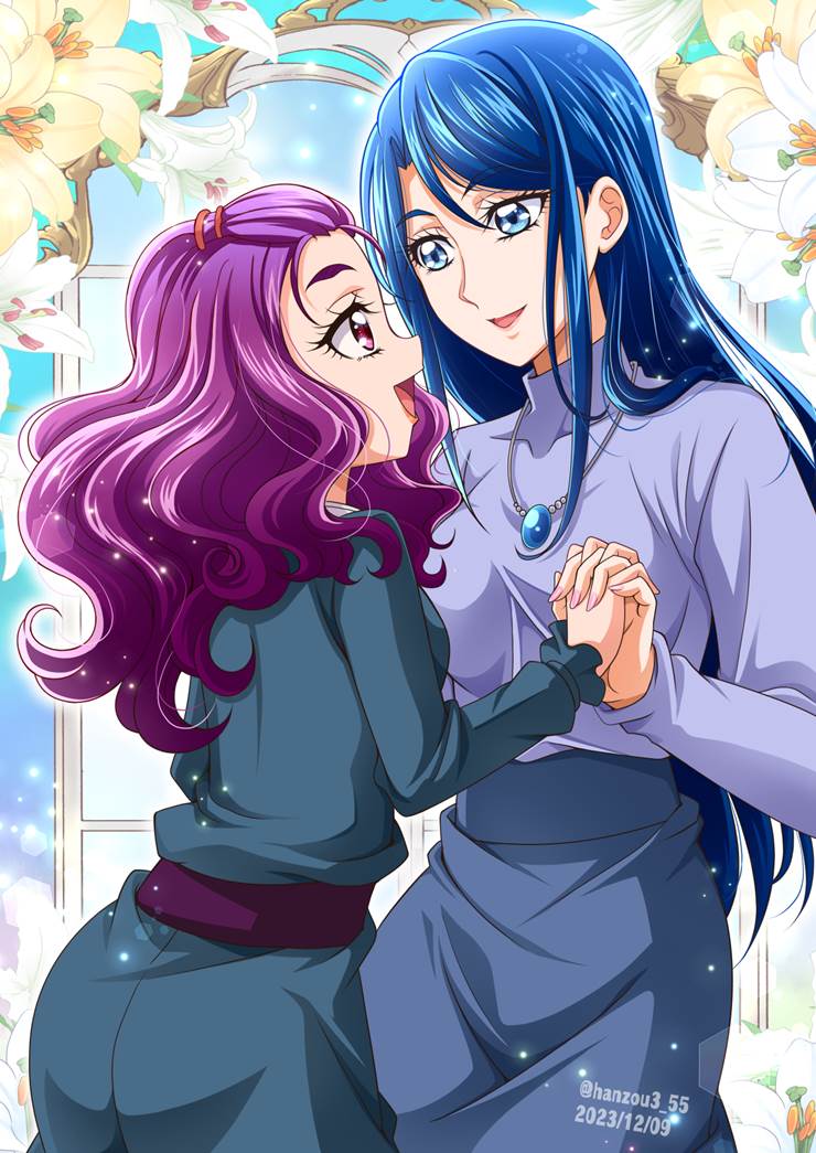 光之美少女,Kibou no Chikara ~Otona PreCure '23~,水无月香恋,Kurumi Mimino,Karen Minazuki (Kibou no Chikara ...